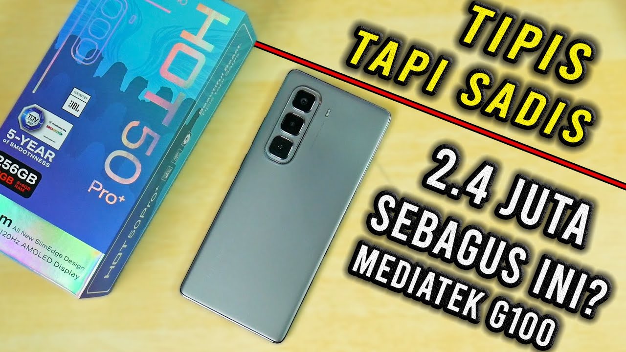 Infinix Hot 50 Pro Plus Unboxing Review HP Tertipis Melengkung 6.8mm ...