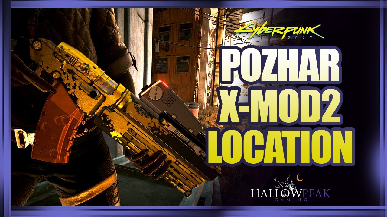 Iconic Weapon Location | Pozhar X-Mod2 | Cyberpunk 2077 Phantom Liberty ...