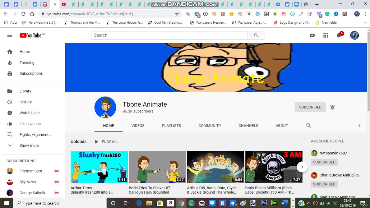 Shoutout #3: Tbone Animate - YouTube