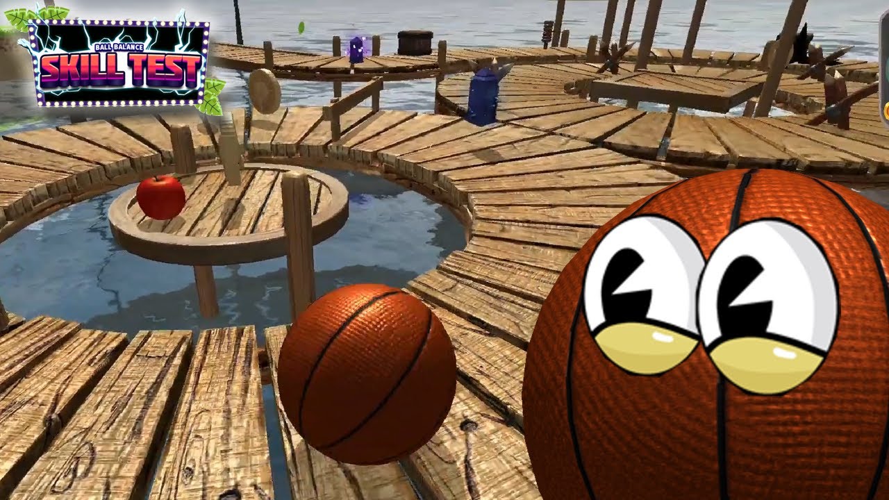 Ball balance Skill Test - Passing the twenty-ninth level! - YouTube