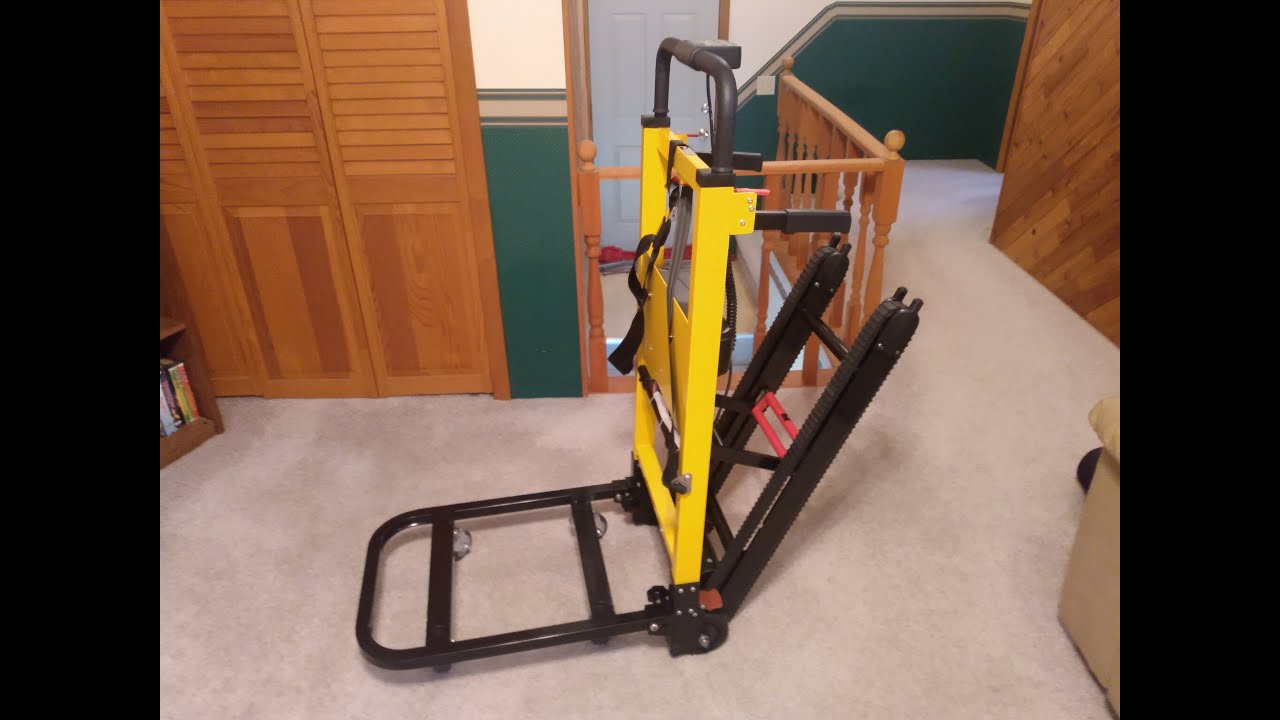 ELECTRIC STAIR CLIMBING HAND TRUCK REVIEW: PART 1 - YouTube
