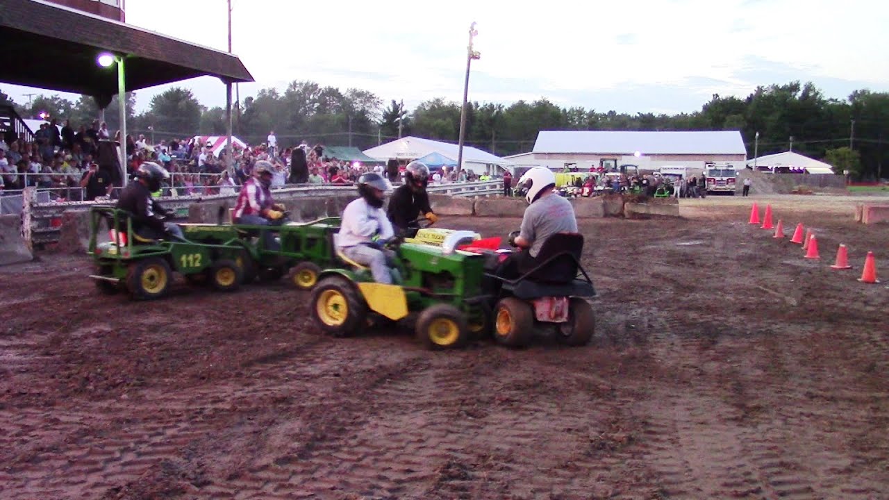 Garden Tractor Derby Round 1 At Wayne County Fair By Unique Motor ...