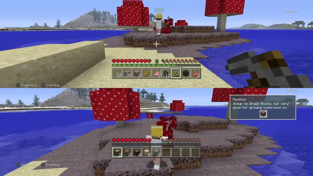BUiLDING A HOME - Minecraft: PlayStation 4 Split-Screen Gameplay ...