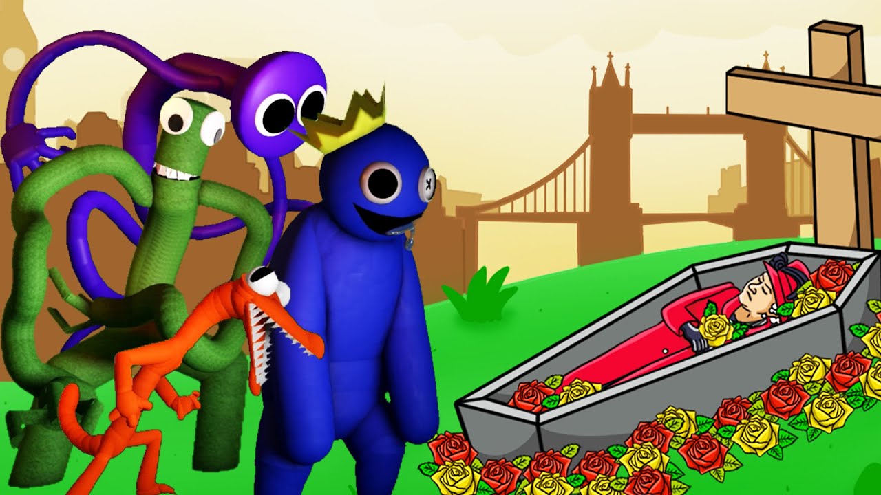Queen Elizabeth II Dies But All Rainbow Friends Characters Sing It 🎶 ...