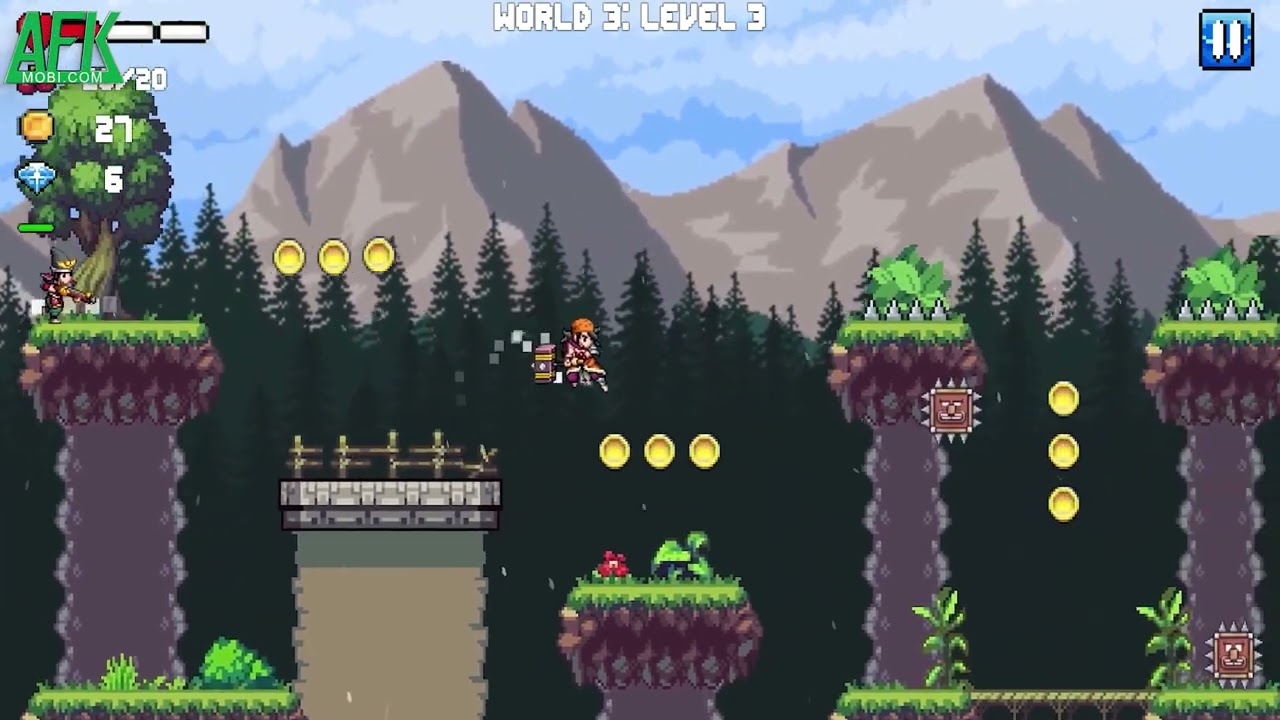 Cherry Knight game phiêu lưu hành động phong cách retro cực hấp dẫn ...