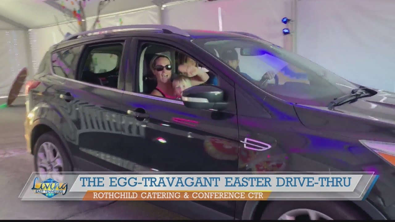 The egg-travagant Easter drive-thru - YouTube