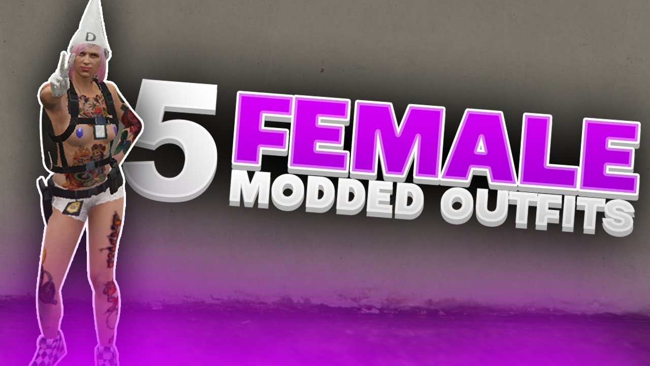 TOP 5 BEST FEMALE MODDED OUTFITS || XDEV OUTFIT EDITOR || GTA ONLINE ...