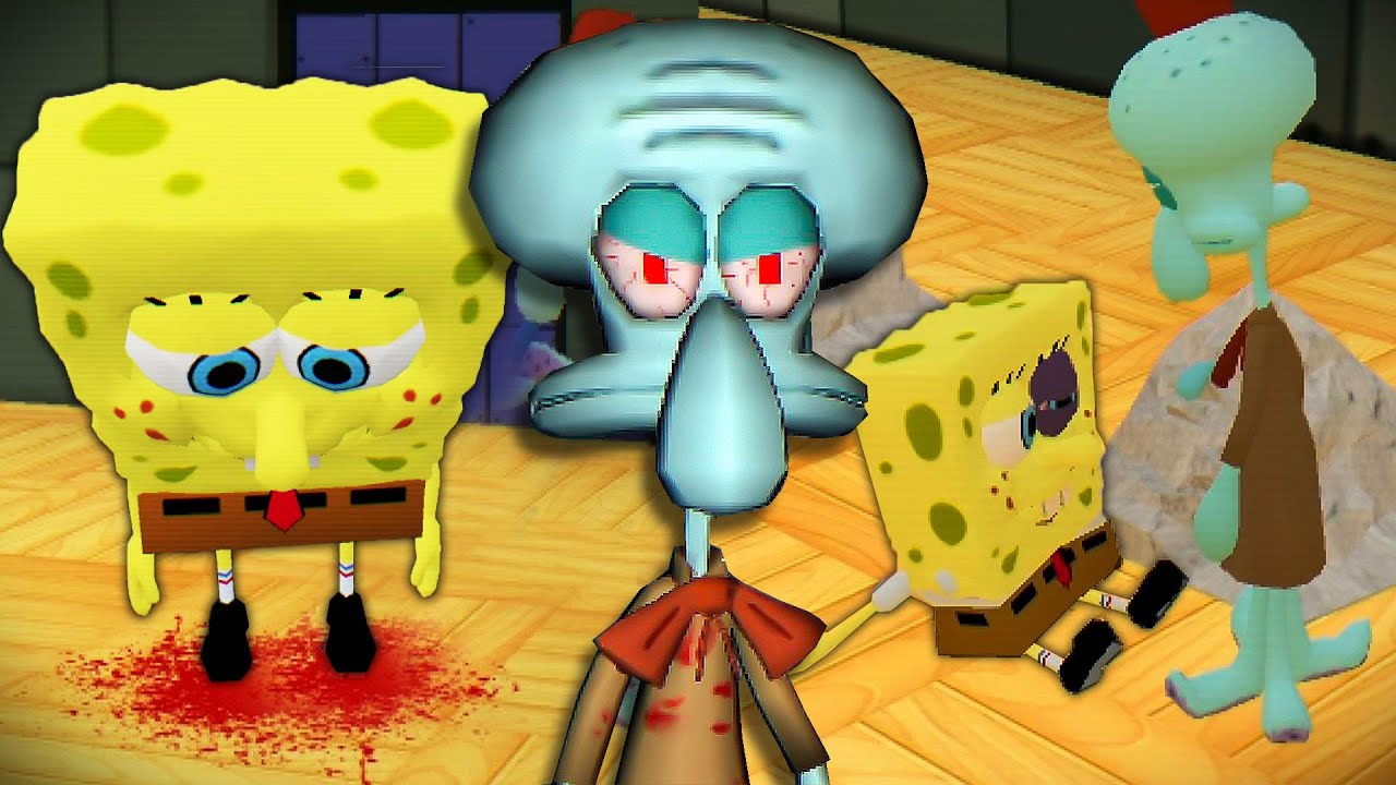 CALAMARDO ES UN MONSTRUO ABSOLUTO HAN TRANSFORMADO el mejor CAPITULO DE BOB ESPONJA EN TERROR ...