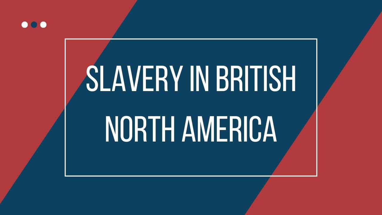 Slavery in British North America (AP US History in 1 Minute Daily ...