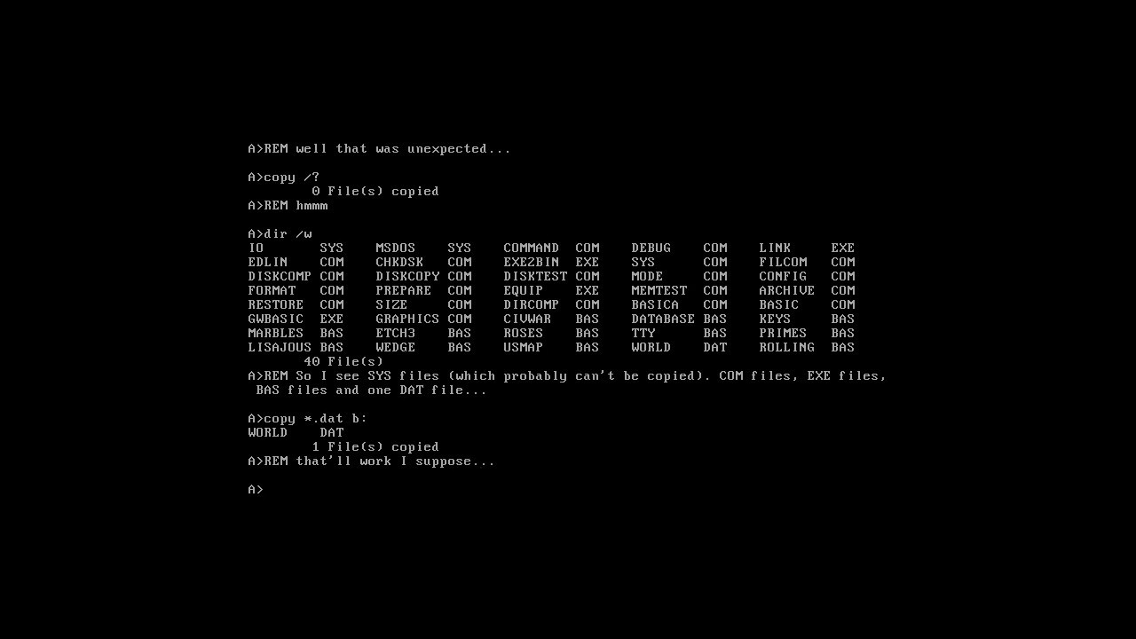 Let's Install! MS-DOS 1 25 - YouTube