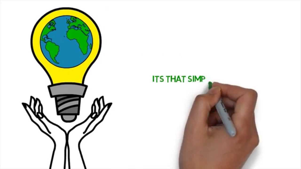 whiteboard animation explainer video - LED light distributor - YouTube