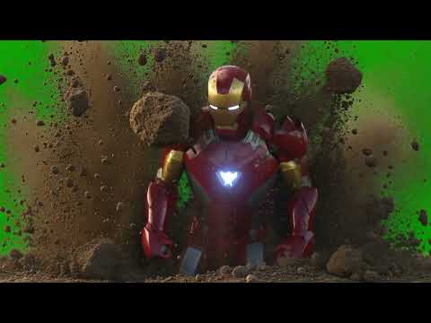 IRON MAN Green Screen   #chromakey #marvel #greenscreen download link: t.me/Greenscreenvideotop/59