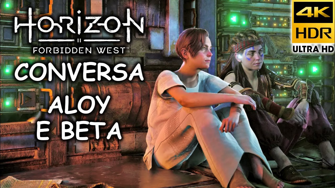 HORIZON FORBIDDEN WEST #104 - CONVERSA ENTRE ALOY E BETA - LEVEL MUITO ...