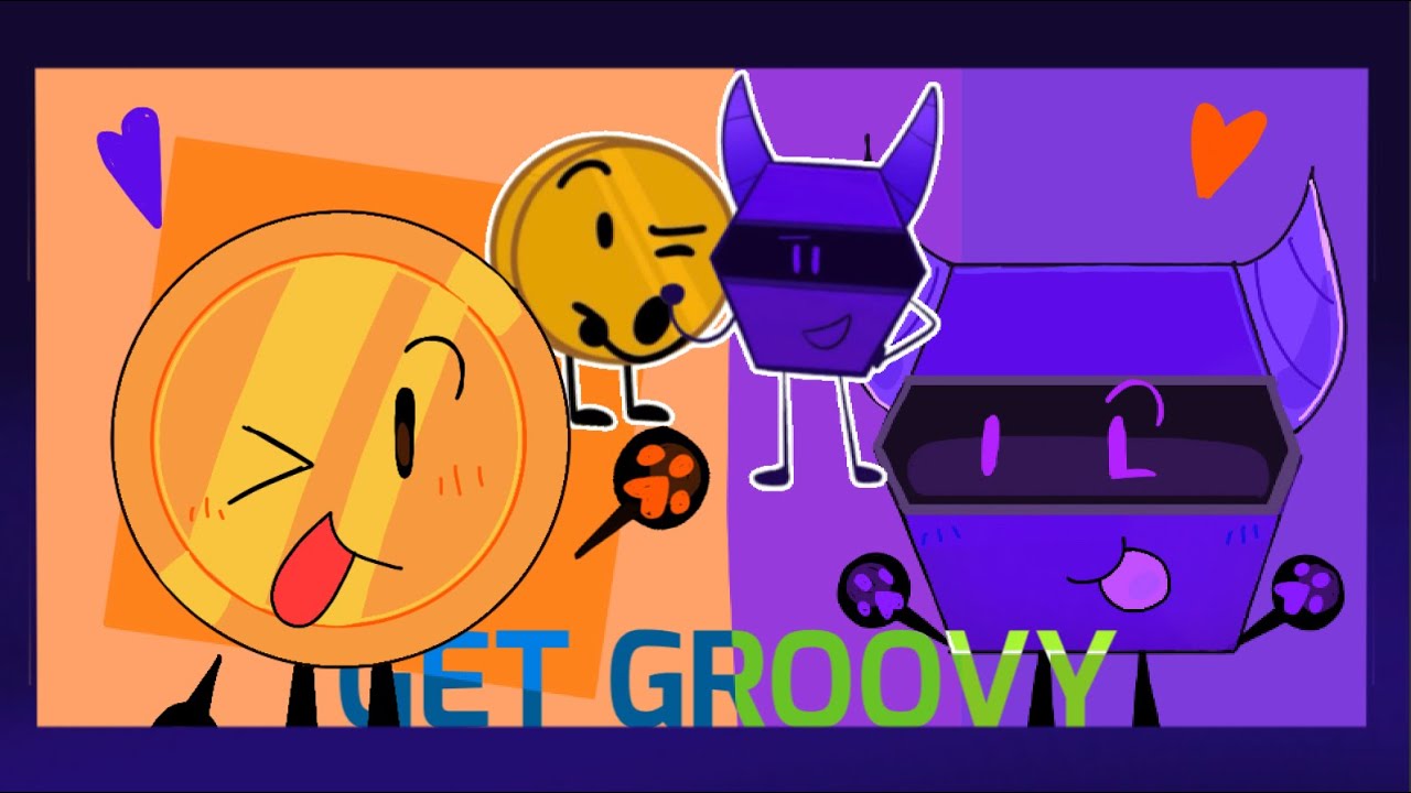 GET GROOVY // ANIMATION MEME // COINY BFDI // GIFT - YouTube