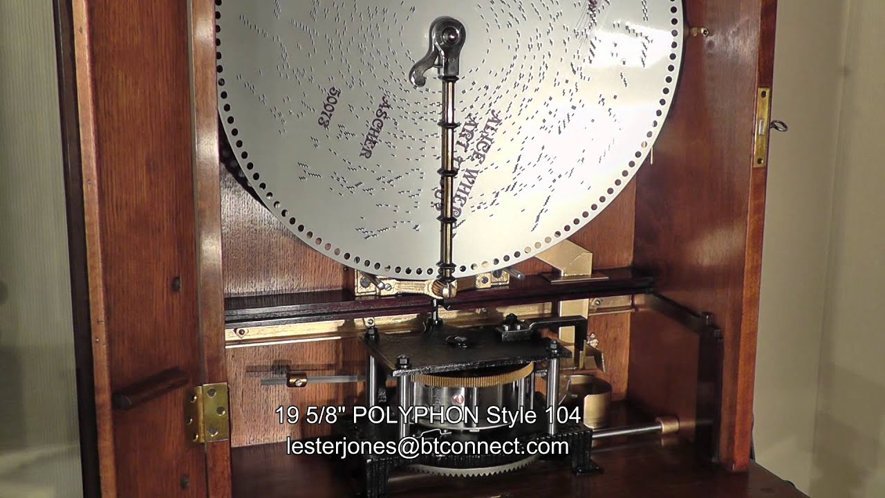 19 5/8" Polyphon Style 104 "For Sale" - YouTube