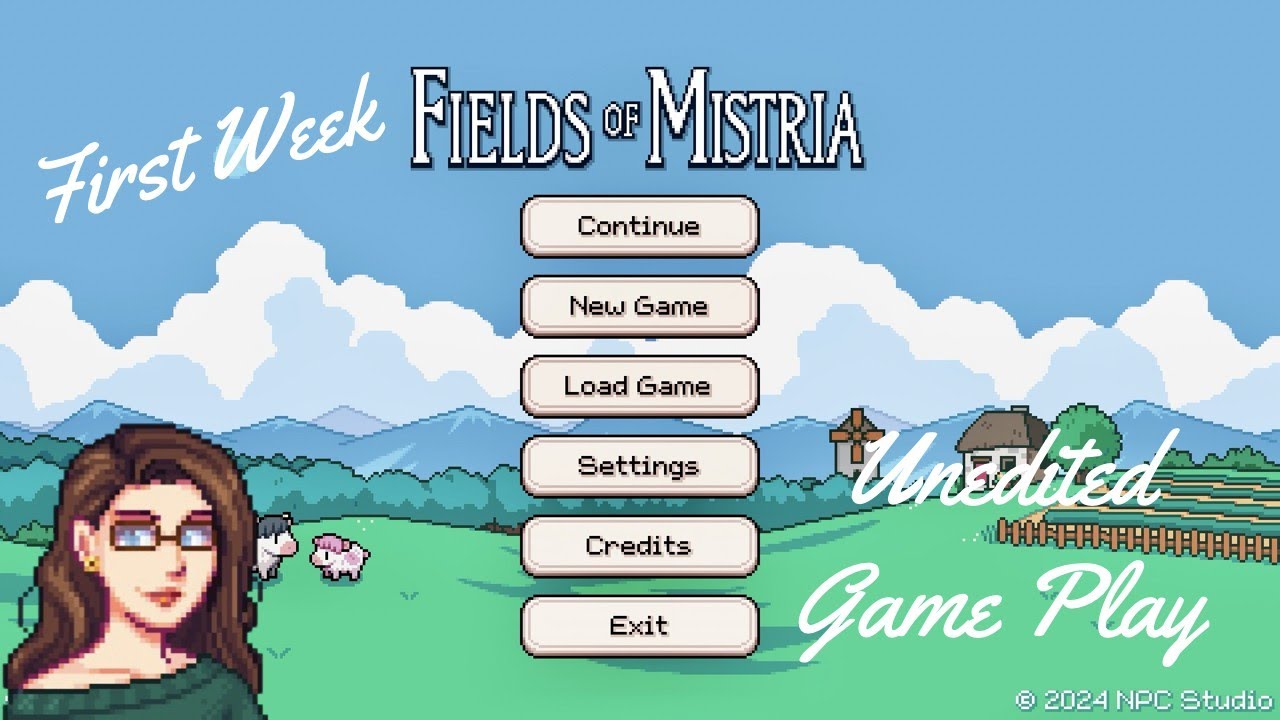 Fields of Mistria - Spring Week 1 {unedited game play} - YouTube