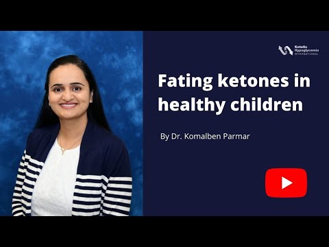 Fasting ketones in healthy children