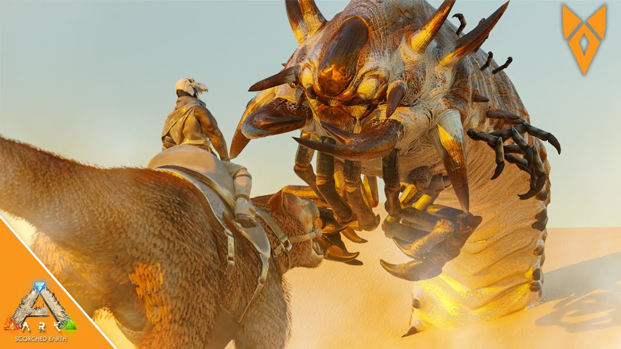 Hunting Down Death Worms In The Desert!! - Ark: The Ultimate Survivor ...