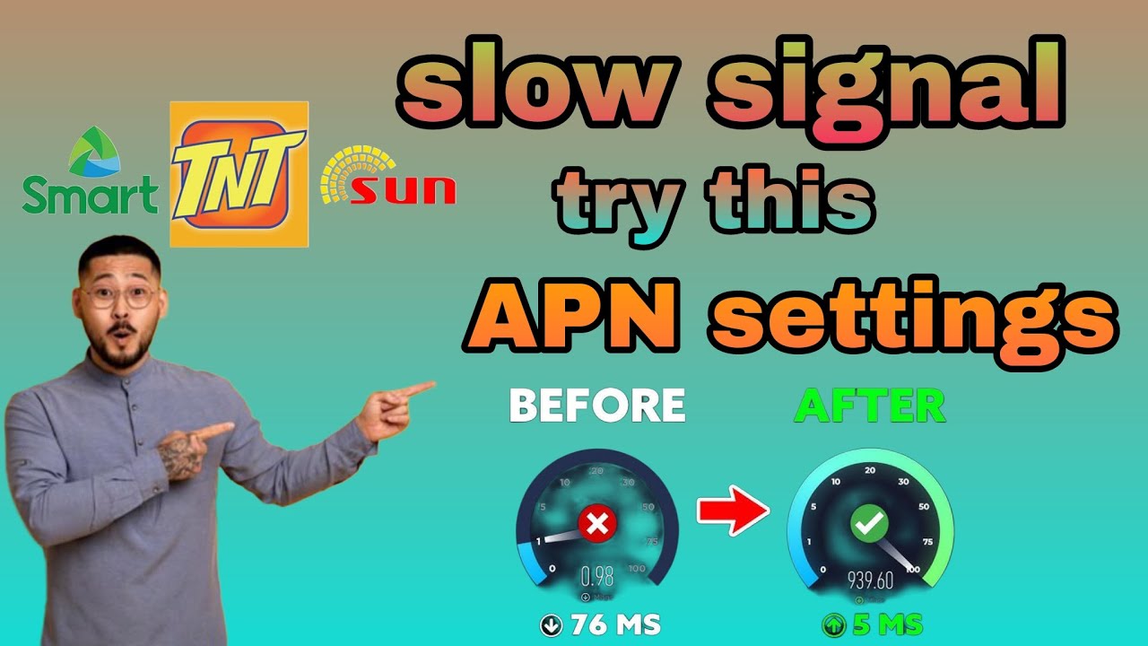 SLOW SIGNAL TRY THIS APN SETTINGS 2025 100% LEGIT SUN SMART TNT | NEO ...