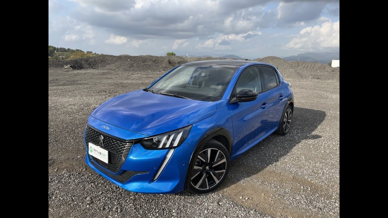 Nuova Peugeot 208 GT Line 2020 130cv Unico Proprietario - YouTube