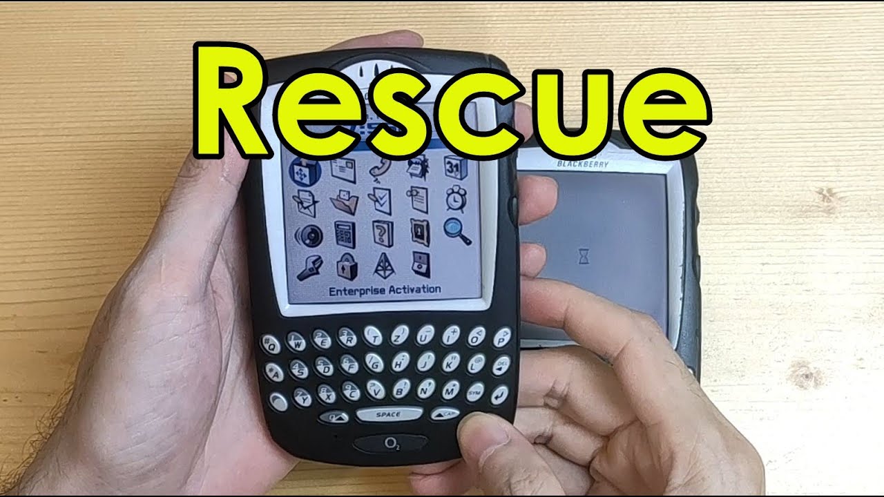 Replacing display screen of Blackberry 7730 - Blackberry how to - YouTube