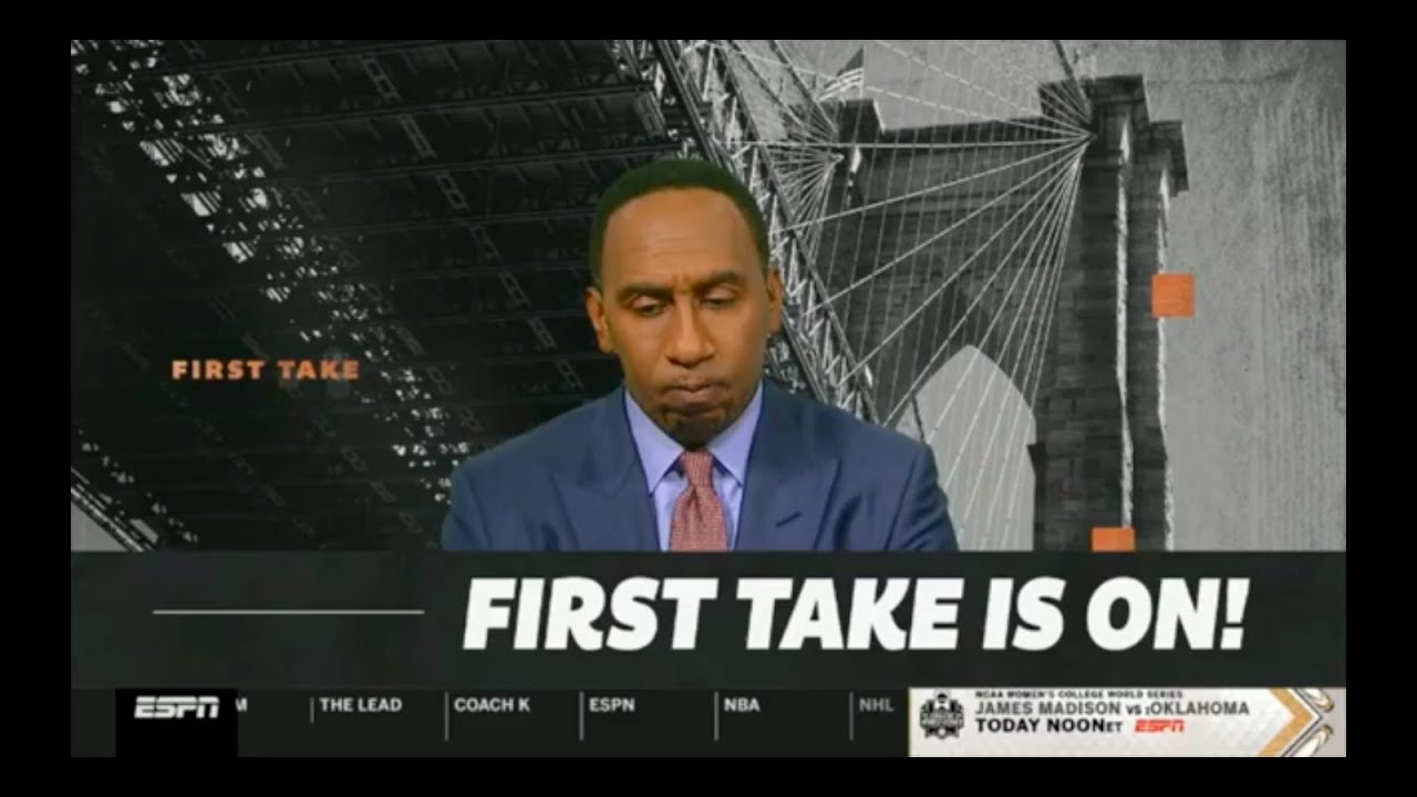 ESPN FIRST TAKE FULL SHOW 6/3/2021 Stephen A almost CRY react Hawks ...