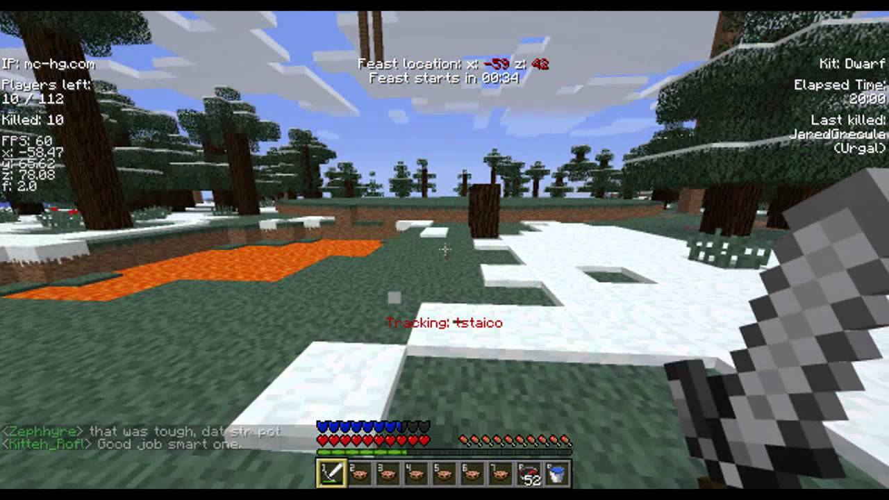 Hunger Games - Dwarf Gameplay - YouTube
