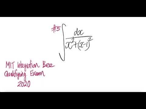 #5 2020 MIT Integration Bee Qualifying Exam - YouTube