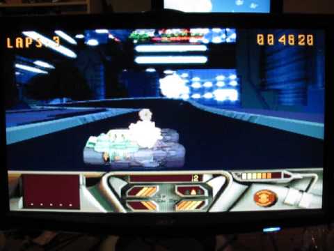Megarace gameplay (PC, 1993) - YouTube