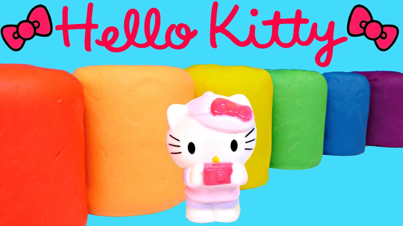 Nuevos Hello Kitty Fashems Play Doh Series 2 Huevos Sorpresa y Juguetes ...
