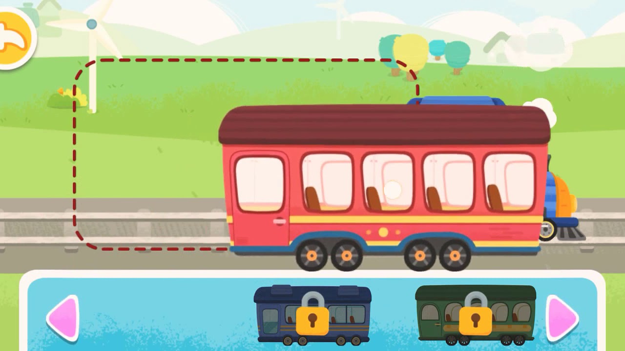 Video shows the kids train in this video for the child's fun - YouTube