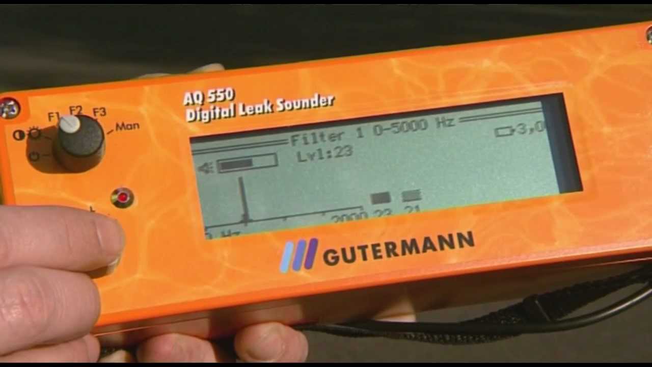 Gutermann AQUASCOPE 550 Ground Microphone - YouTube