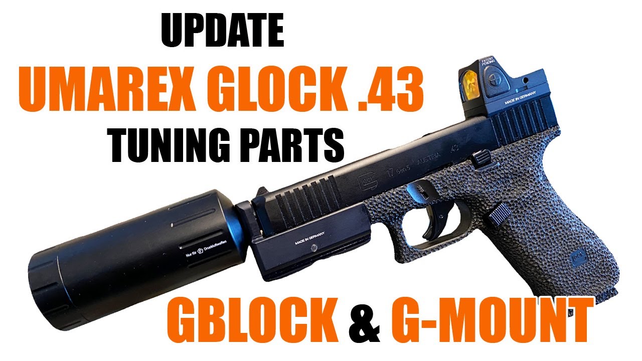 UMAREX GLOCK 17 T4E 0.43 TUNING ZUBEHÖR ENDLICH LIEFERBAR - YouTube