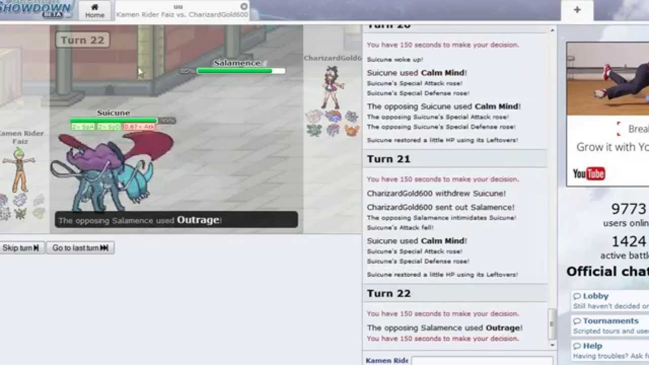 Pokemon Showdown:Bulky Stall Team(UU) - YouTube