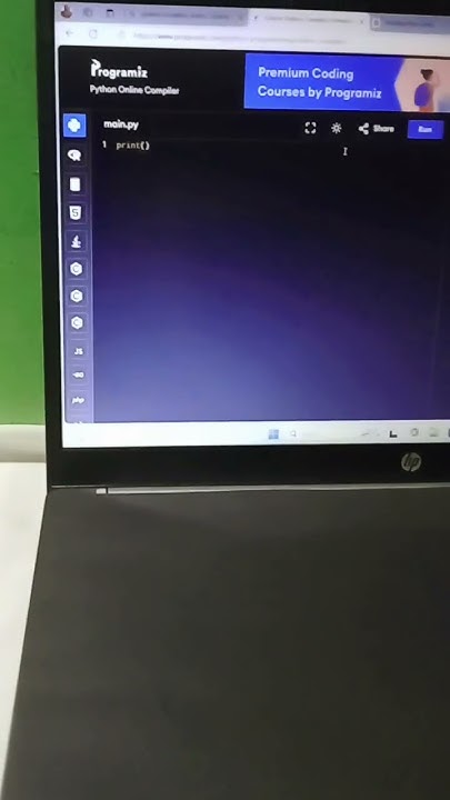 how to print hello world in python.....#python #shorts #shortvideo # ...