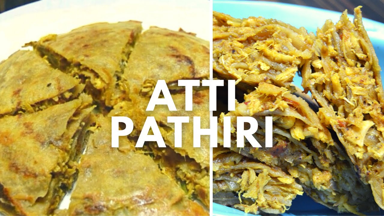 Chatti Pathiri- Chicken Stuffed | Atti Pathiri Recipe | Adukku Pathiri ...