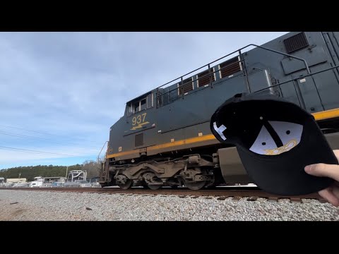 CSX E319 Goes Northbound On The CN&L Sub In Chapin SC With A Trio Of ...