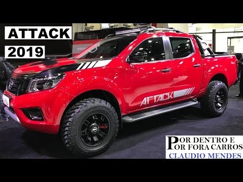 NISSAN FRONTIER ATTACK 2019 COM MUITOS DETALHES PREÇO VERSÕES E CORES ...