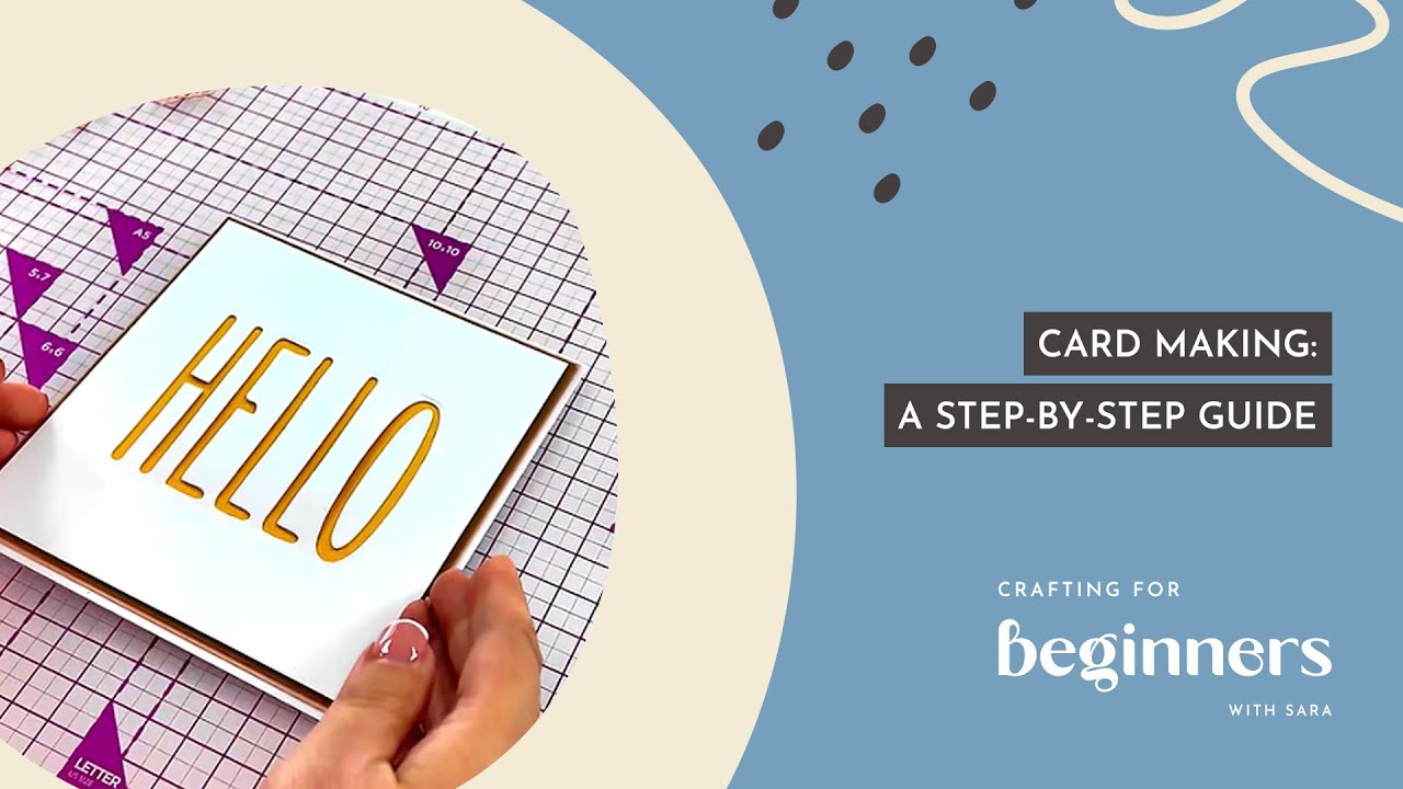 Card Making: A Step-by-Step Guide - YouTube