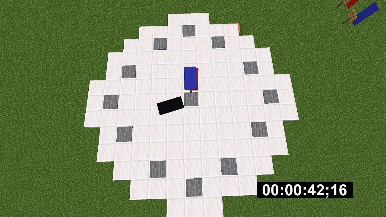 Reloj en Minecraft - YouTube