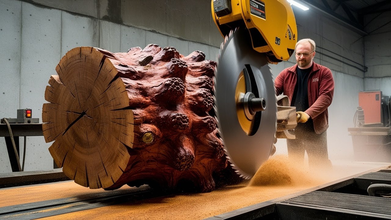 Incredible Woodcarving Pursuit // The Strange Beautiful Burl Wood and ...