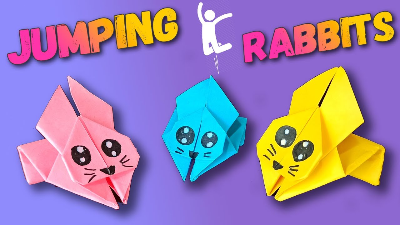 How To Make A Paper Rabbit That Jumps YouTube How To Make A Paper Rabbit That Jumps YouTube