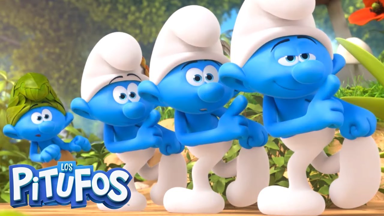 Los Pitufos 2 Vanidad Brainy Smurf Vexy Gutsy Smurf La Película De