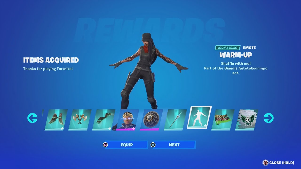 What The New WARM-UP Emote Looks Like When SYNCED With Other Players ...
