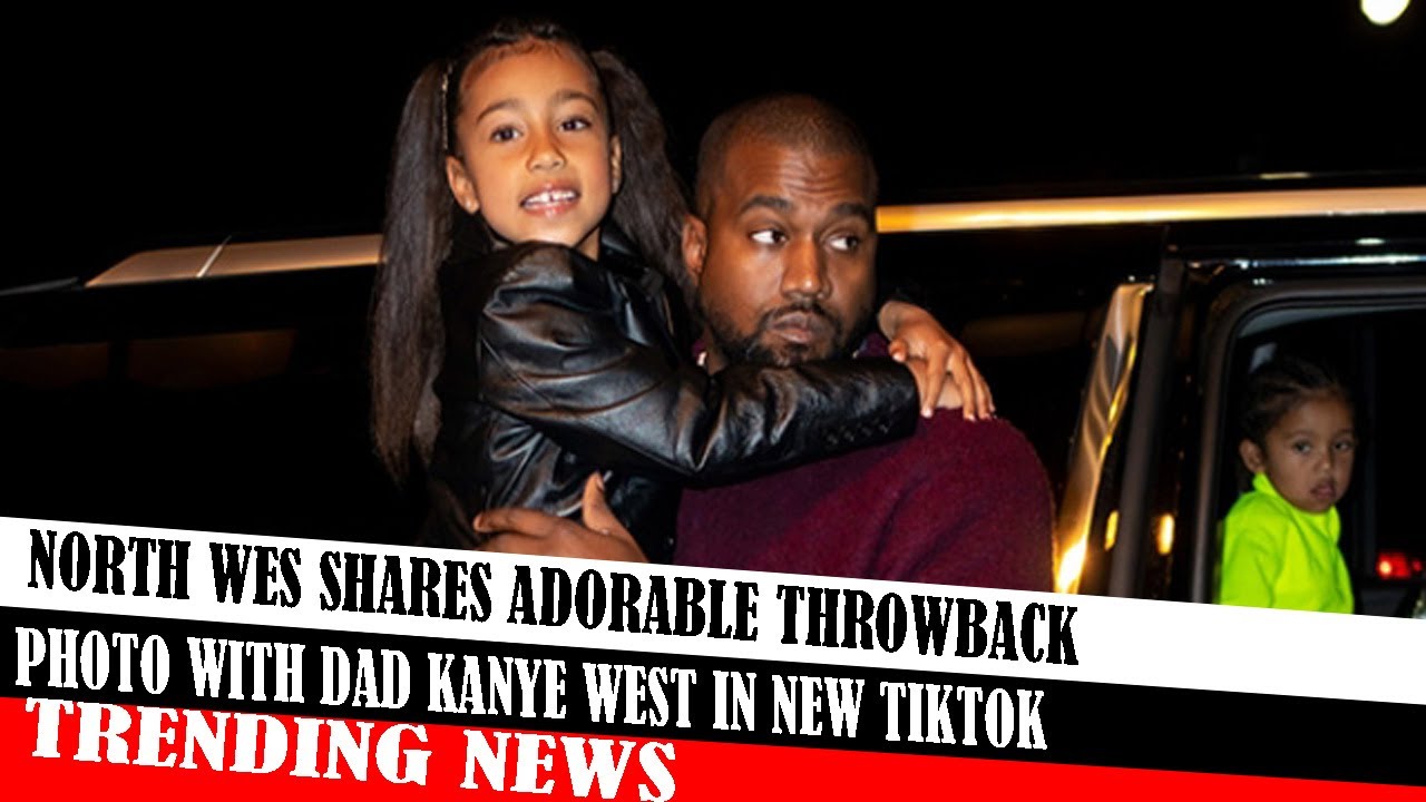 North Wes Shares Adorable Throwback Photo With Dad Kanye West In New ...