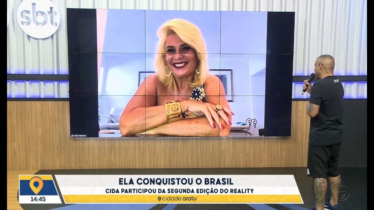 Cida Moraes no SBT - YouTube