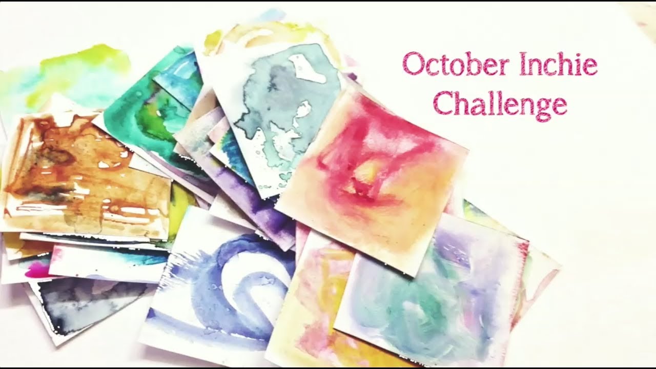 Inchie Challenge - Make your inchie bases! - YouTube