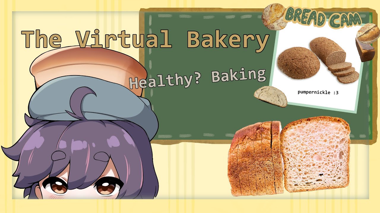 Virtual Bakery 】Healthy Baking? and cooking, wrow - YouTube