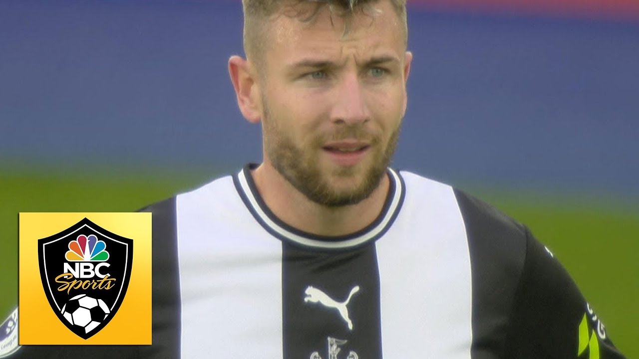 Dummett's unlucky own goal makes it 3-0 Leicester v. Newcastle United ...