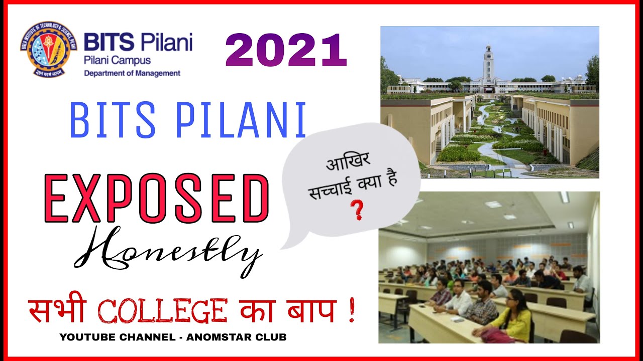 Bits Pilani | College Review😱 | Birla Institute of Technology and ...